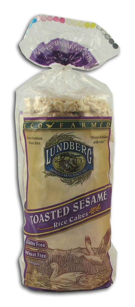 Buy Toasted Sesame Rice Cakes | Health Foods Stores | Organic Food ...
