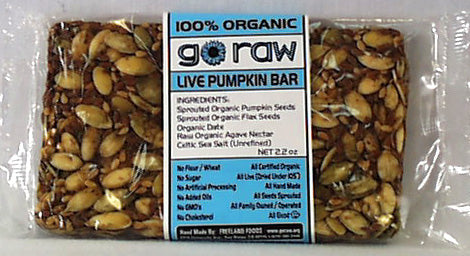 Buy Freeland Go Raw Bars, Pumpkin Bar | Health Foods Stores | Organic ...
