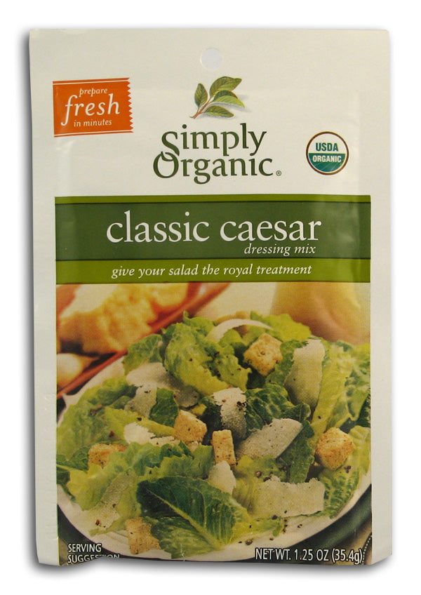 Buy Classic Caesar Dressing Mix, Organic | Health Foods Stores | Organ ...